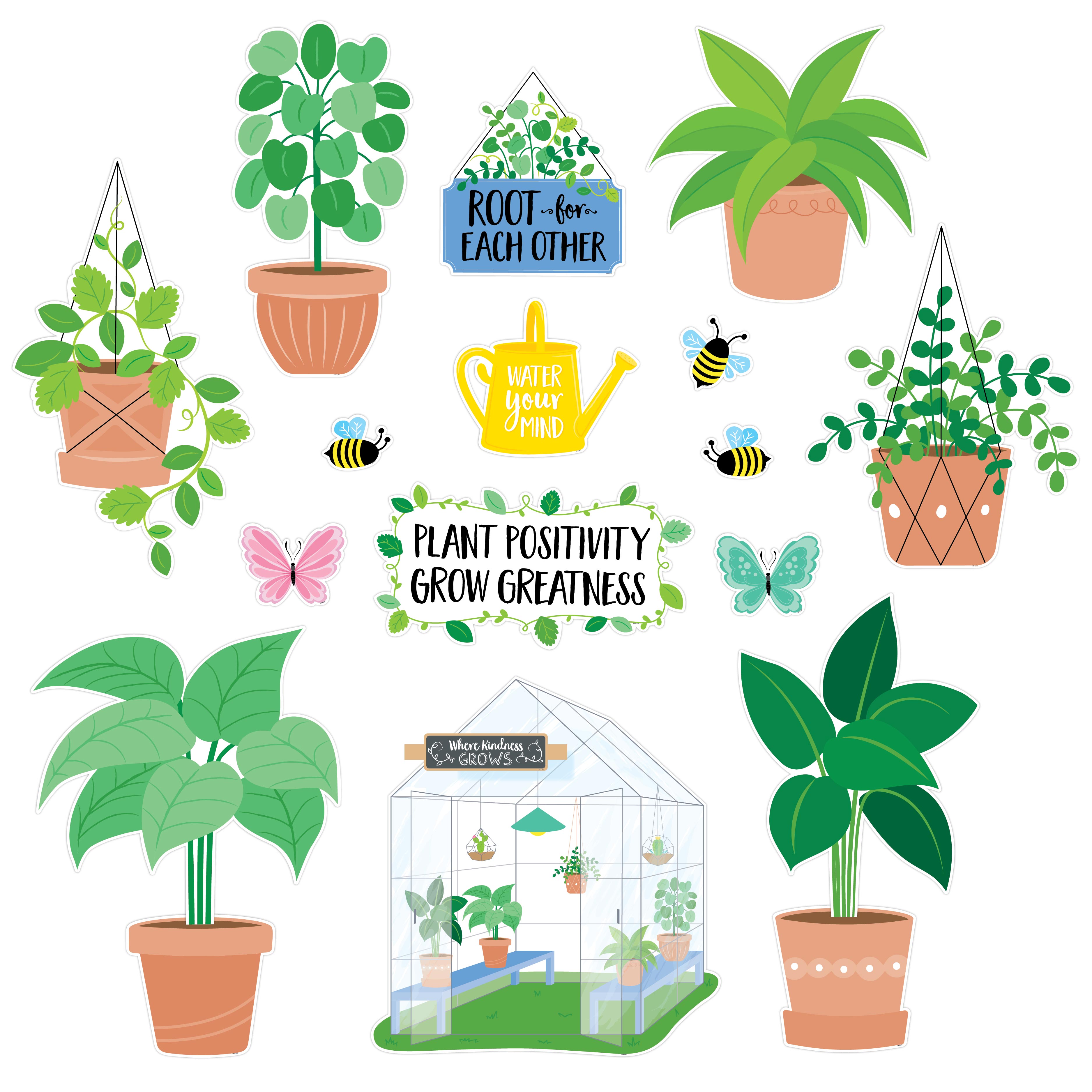 Creative Teaching Press® Positively Plants Plant Positive Bulletin ...